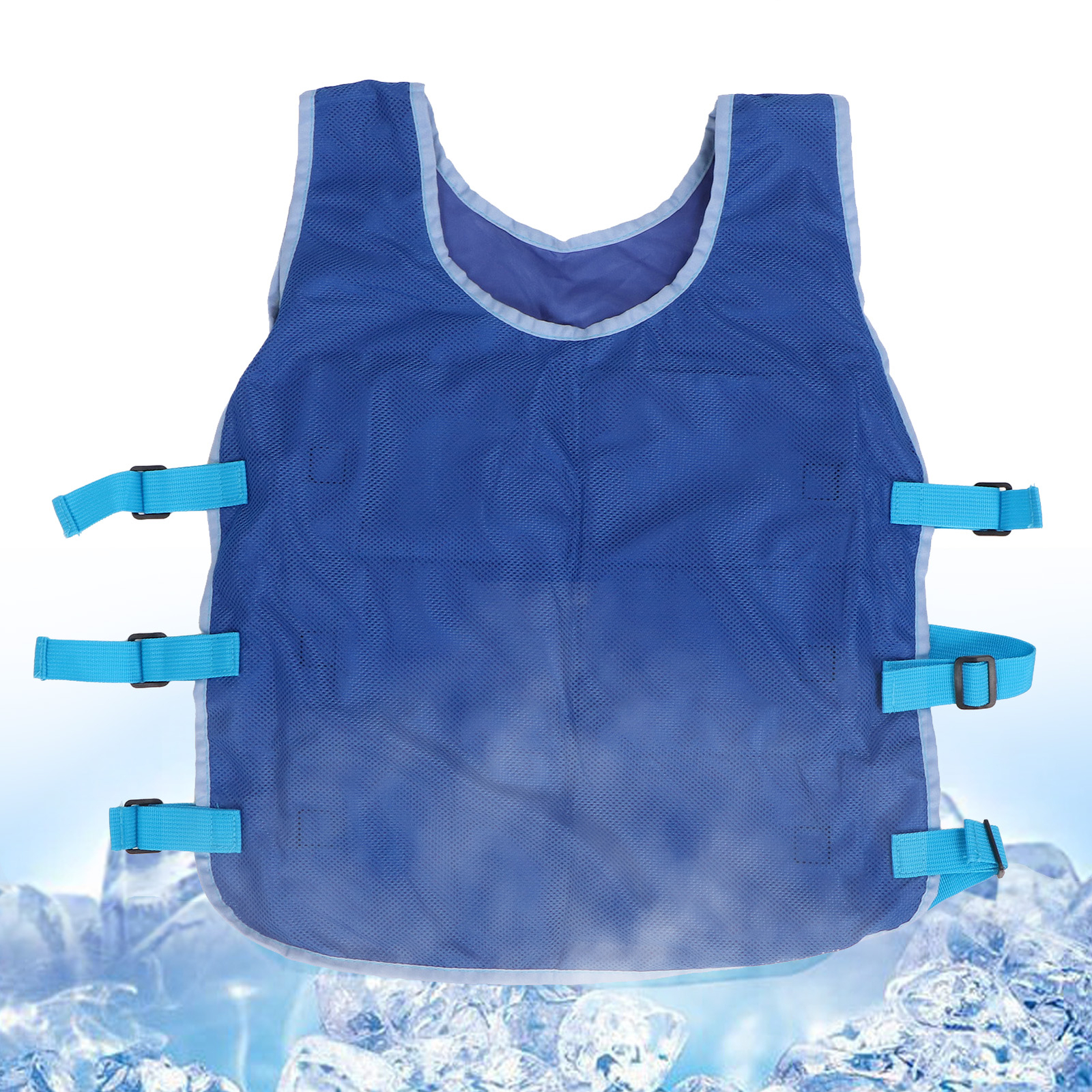 Ice Vest Adjustable Tightness Durable Chinlon Nylon Heat Relief Cooling ...