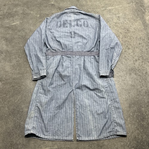 Vintage 50's Universal Overall Chicago STONECUTTER Chore Duster Jacket ...
