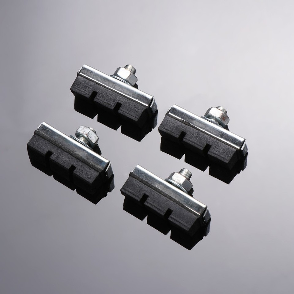 4 Pairs Accessoires Velo Vtt Patin Frein Route Plaquettes De À Vélo ...