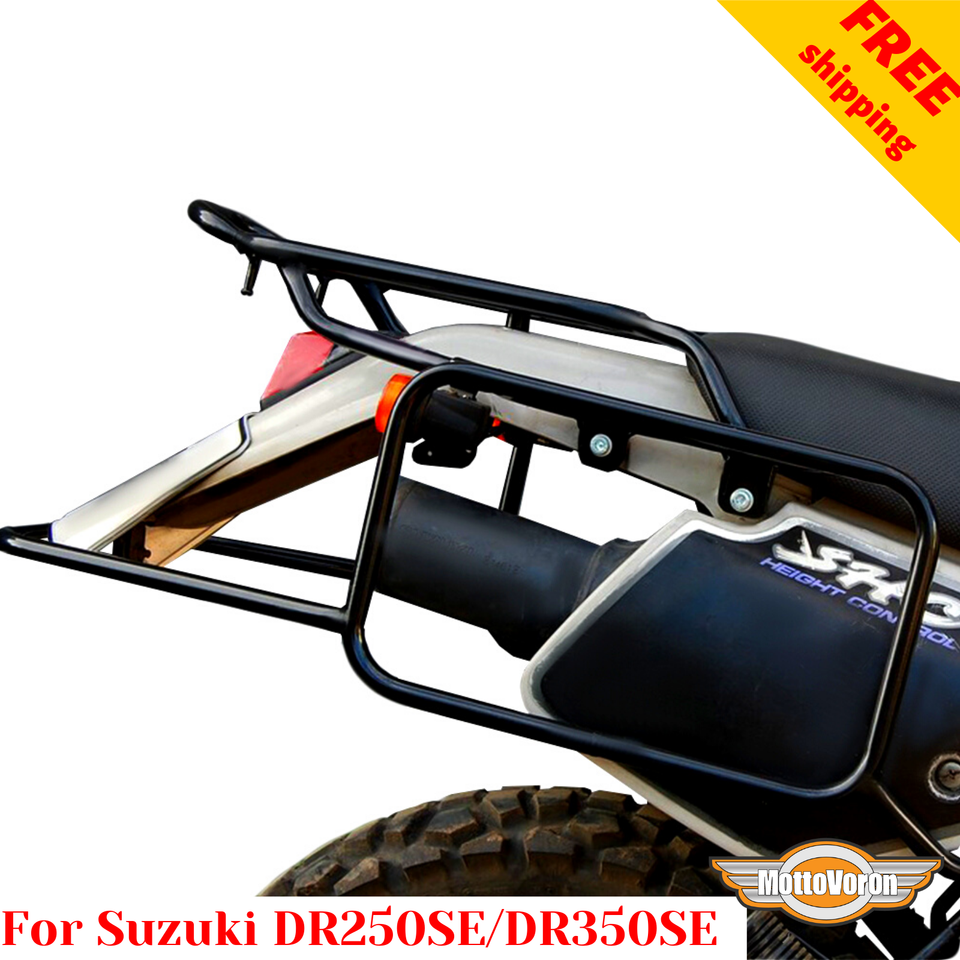 For Suzuki DR350SE Luggage rack system DR250SE pannier rack DR 350 SE ...