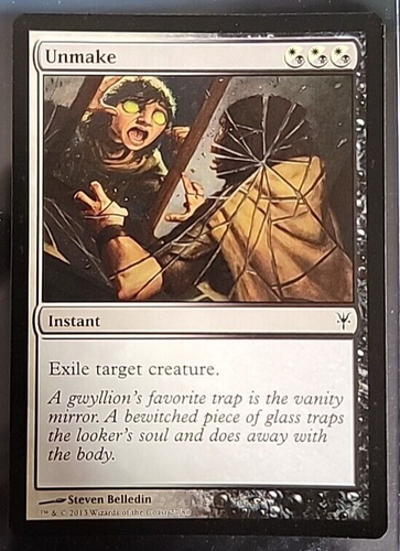 Unmake [Duel Decks: Sorin vs. Tibalt] Magic MTG | eBay