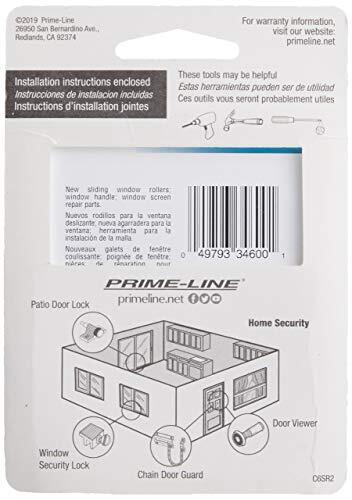 Defender Security S 4600 Sliding Vinyl Window Vent Stop 21/4 In. Hole ...