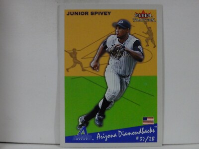 2002 Fleer Tradition Arizona Diamondbacks Baseball Card #96 Junior ...