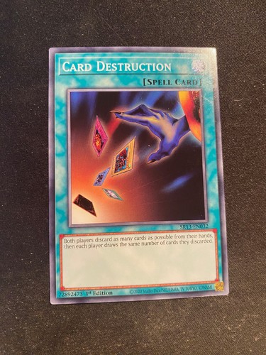 Card Destruction - SR13-EN032 - YuGiOh N/M | eBay