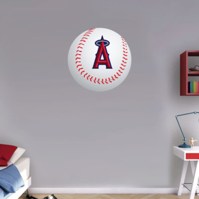 Anaheim Angels Letter MLB Logo Ball Art Wall Decor Sticker 12" or 22 ...