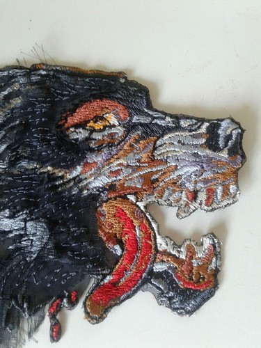 Wolf Handmade Embroidered Patch | eBay