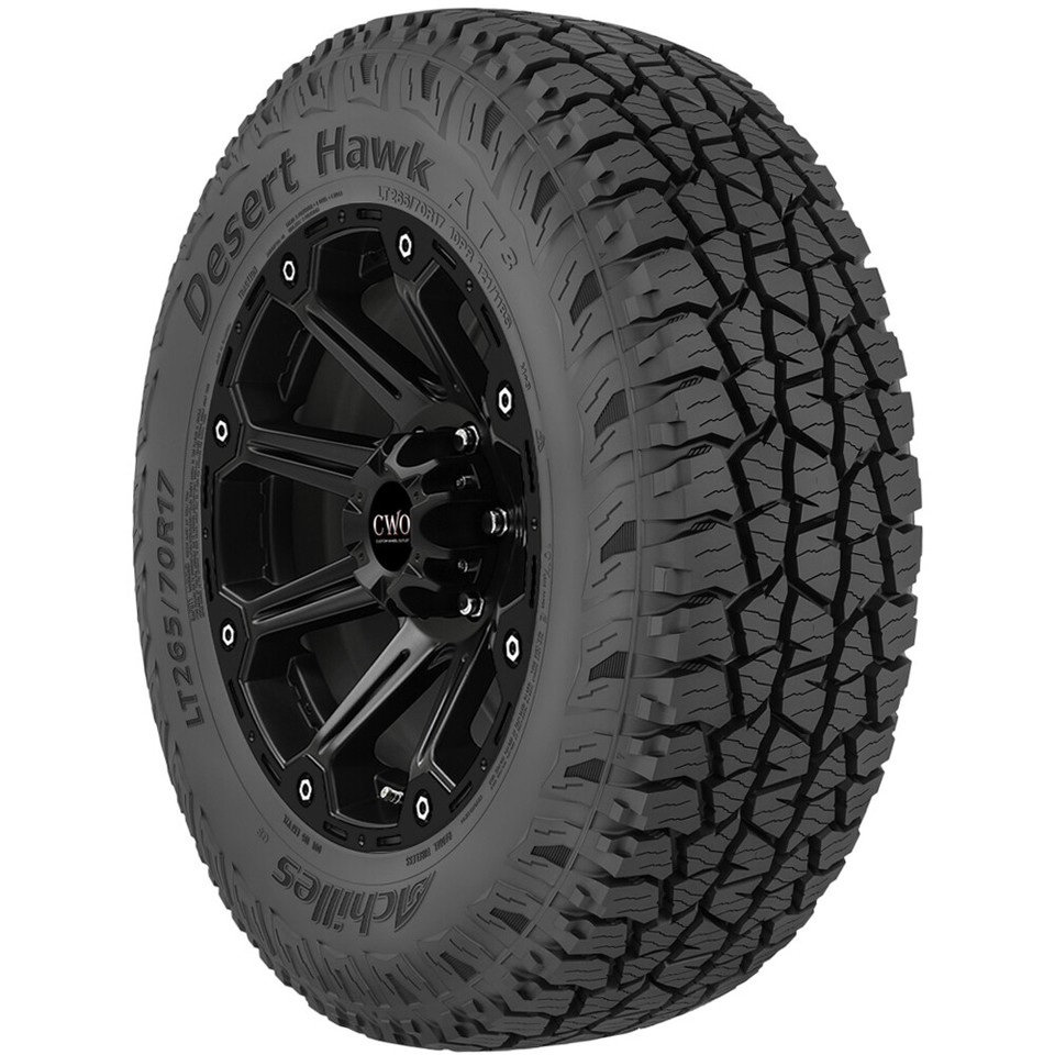 (QTY 5) 235/75R15 Achilles Desert Hawk AT3 109S XL Black Wall Tires | eBay