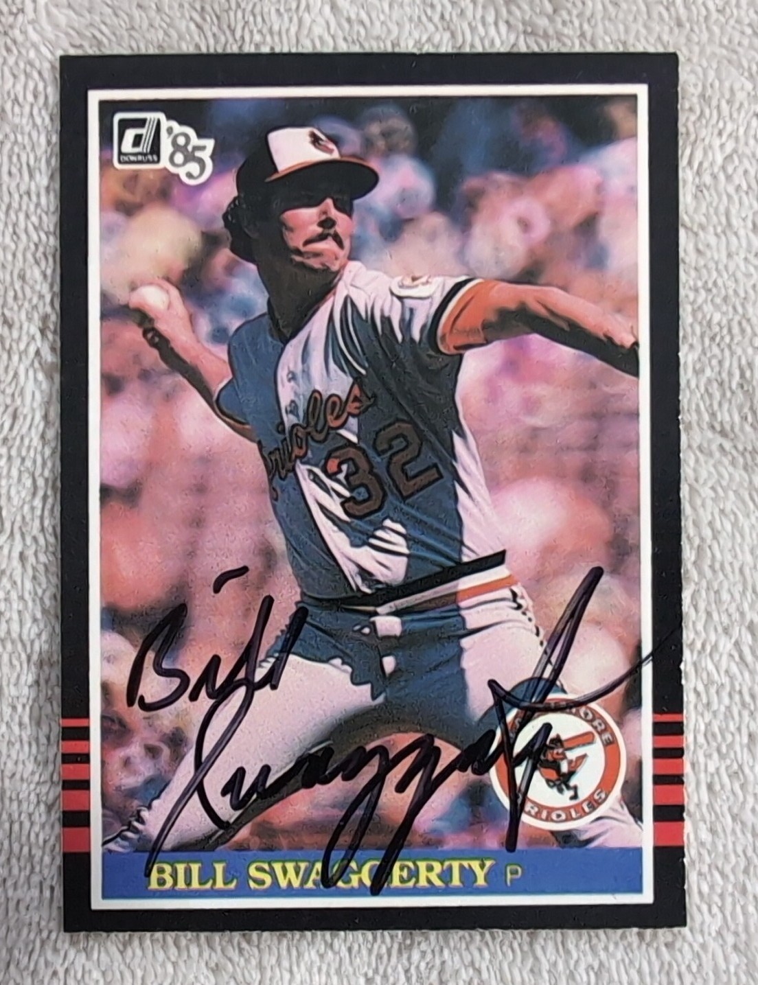 1984 Donruss BILL SWAGGERTY 392 SIGNED Baseball Card MLB | eBay
