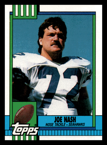 1990 Topps Joe Nash Seattle Seahawks #343 NM-MINT | eBay