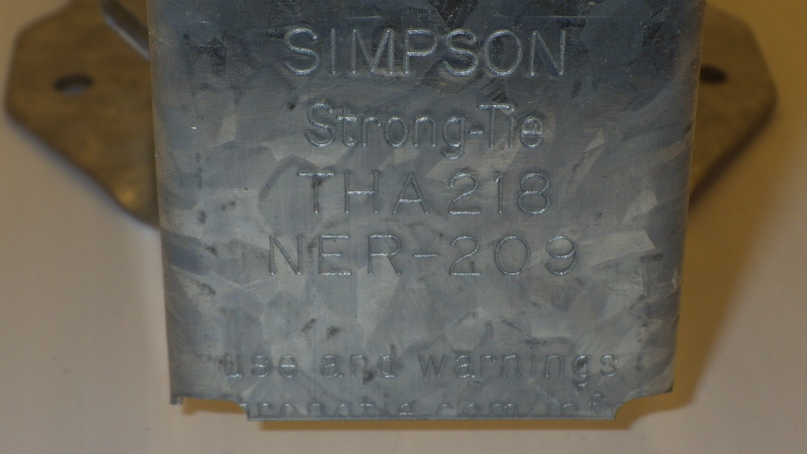 SIMPSON STRONG TIE THA218 SINGLE 2x18 ADJUSTABLE TRUSS, NNB | eBay