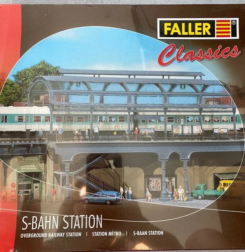 Faller CLASSICS HO 194119 S-Bahn Station Overground Railway Station ...
