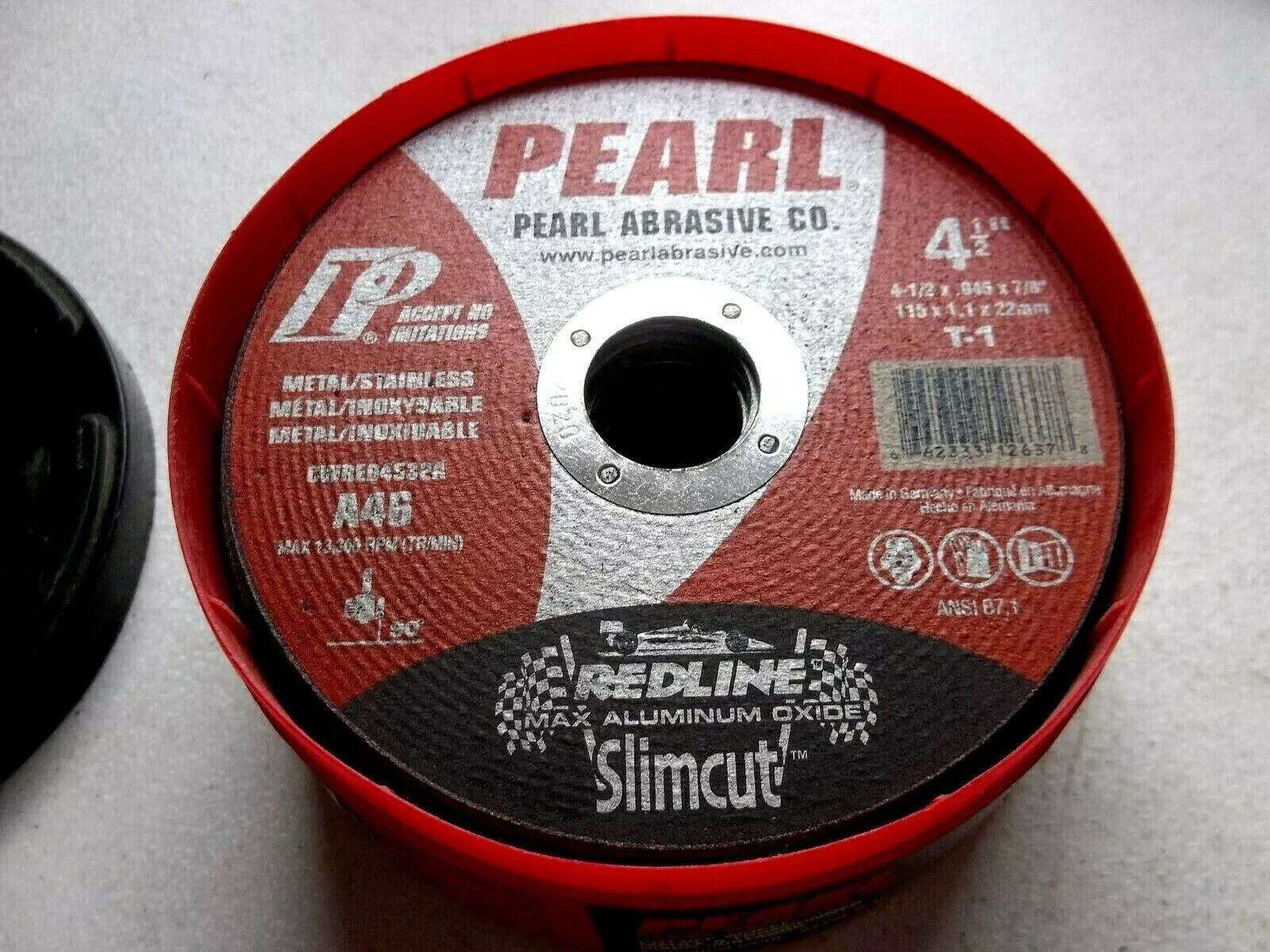 Pearl CWRED4532A 4 1/2 inch cut off wheels 25 per box | eBay