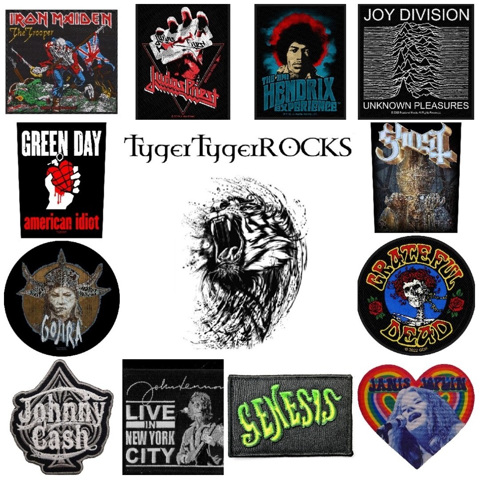 JUDAS PRIEST Standard Patch: INVINCIBLE SHIELD: logo Official Merch fan ...