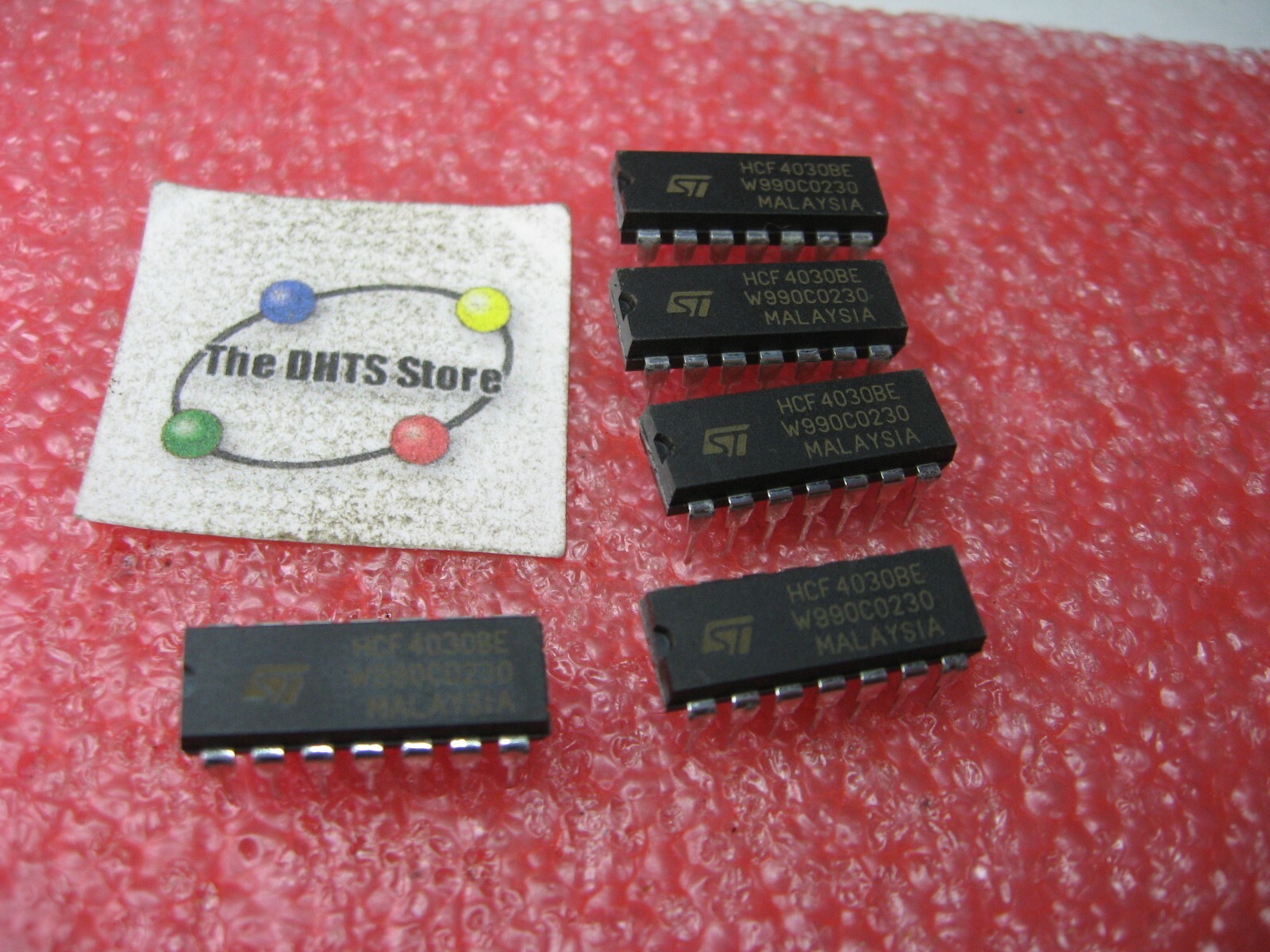 HCF4030BE ST Micro CMOS Quad EX-OR Gate IC 4030B 4030 - NOS Qty 5 | eBay