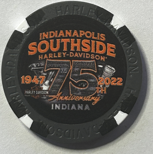 Indianapolis Southside Harley Davidson 75th Anniversary Wide Print ...