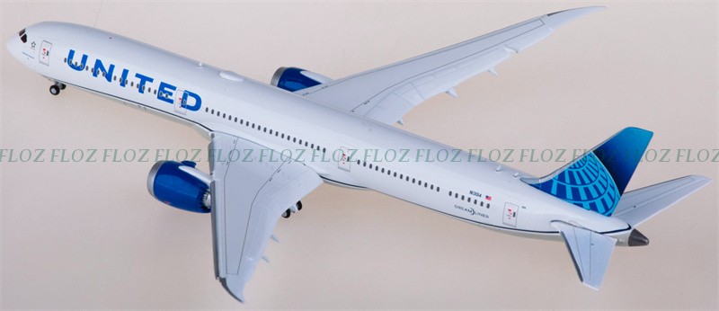 for Geminijets for United Air for Boeing 787-10 N13014 Flaps Down 1:400 ...