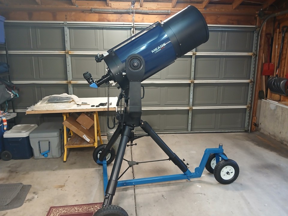 Meade 14" Lx200 GPS Telescope F10-355.6mm | eBay