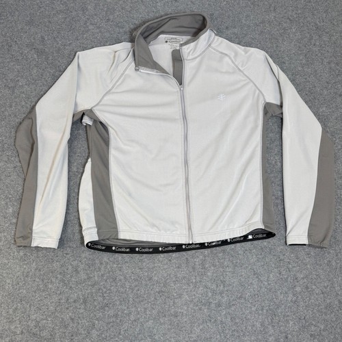 Coolibar UPF 50 Sun Protection Jacket Long Sleeve Quarter Zip Men's L ...