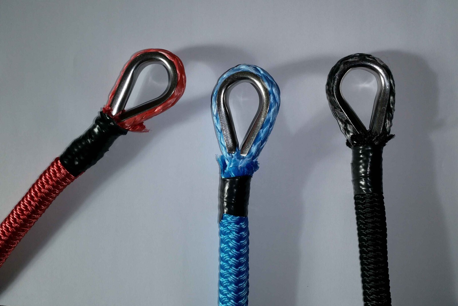10mm X 27m Red double braid Dyneema spectra marine Halyard Sheet rope ...