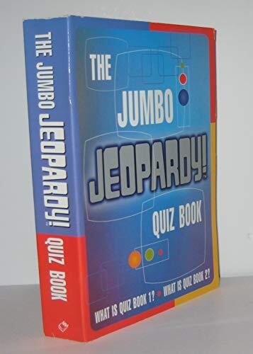 THE JUMBO JEOPARDY QUIZ BOOK By Jeopardy Productions **BRAND NEW** | eBay