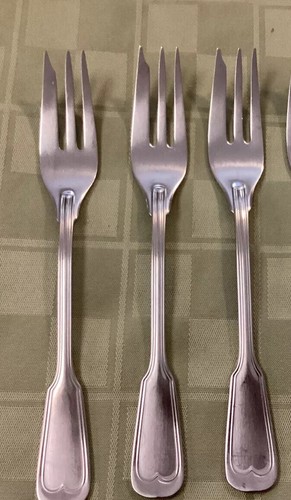 WMF Stainless Flatware 3 - Pastry Forks “Murray Hill” older pattern ...