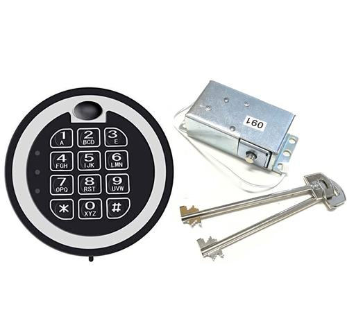 Replace Mesa MSL 500 Safe Lock Solenoid with 2 Override Keys Electronic ...