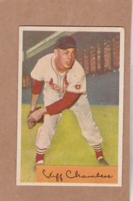 1954 Bowman baseball # 126 Cliff Chambers | eBay