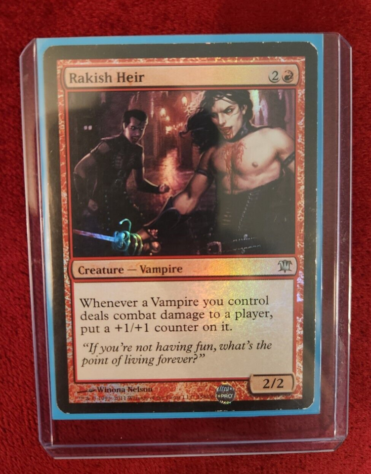 Rakish Heir - Foil Innistrad Red Uncommon MTG card; lightly played to ...