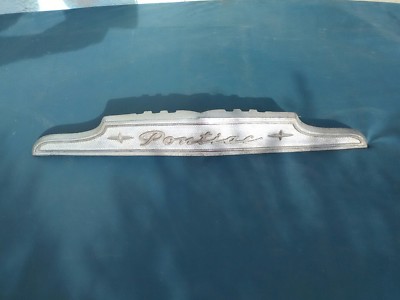 1953 Pontiac Hood Crest Emblem Ornament '53 | eBay