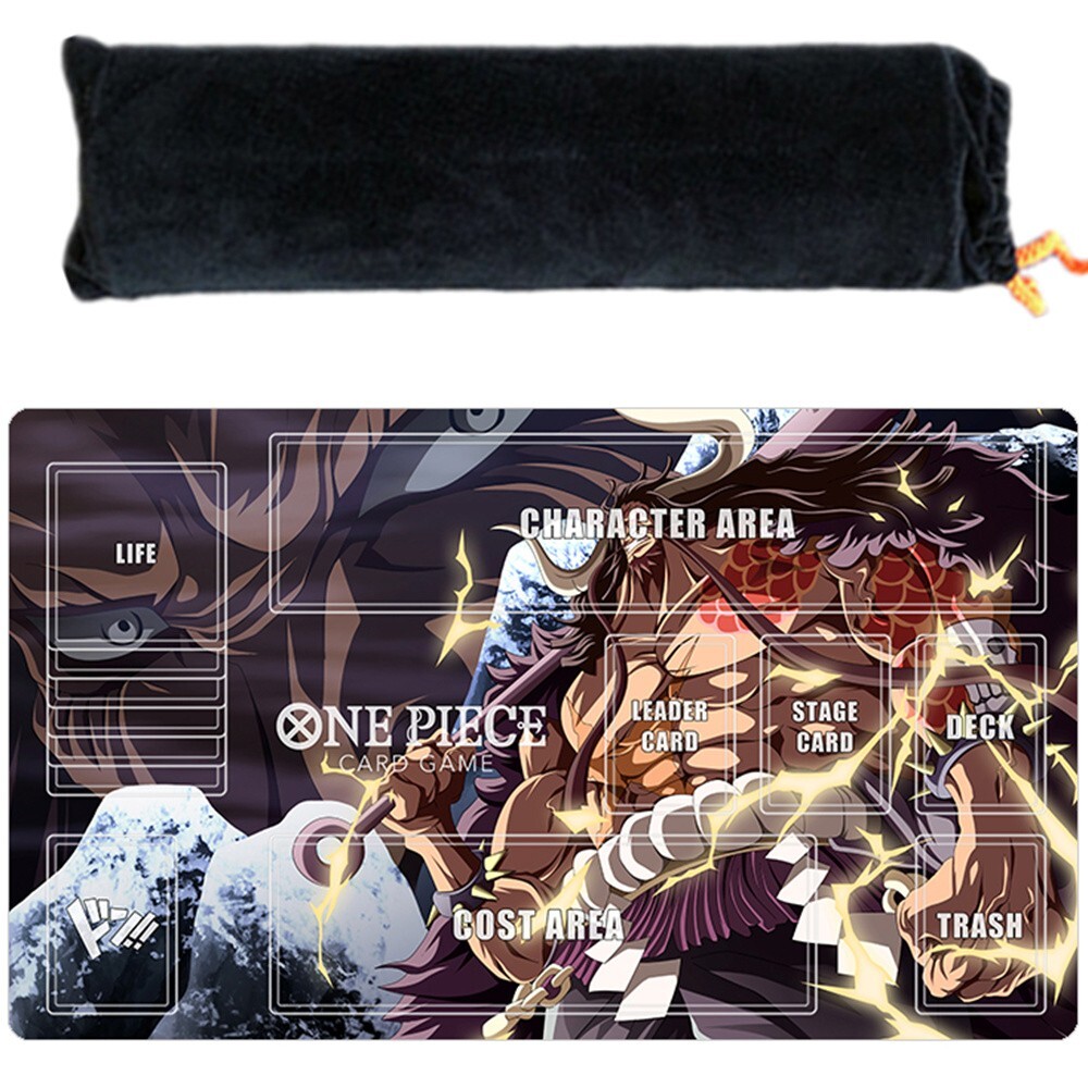 Kaidou One Piece Playmat With Zones Trading Card Game OPCG Play Mat ...
