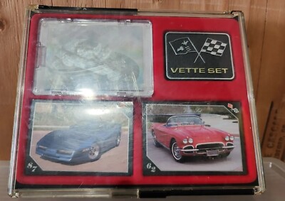 VTG 1991 CORVETTE Collector Card's VETTE SET Inaugural Edition Cards ...