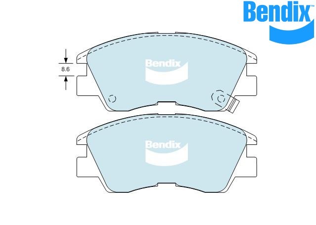 Bendix Brake Pad FT GEN CT For Express 90-91 L300 2.0 SJ Van DB1113 GCT | eBay Australia
