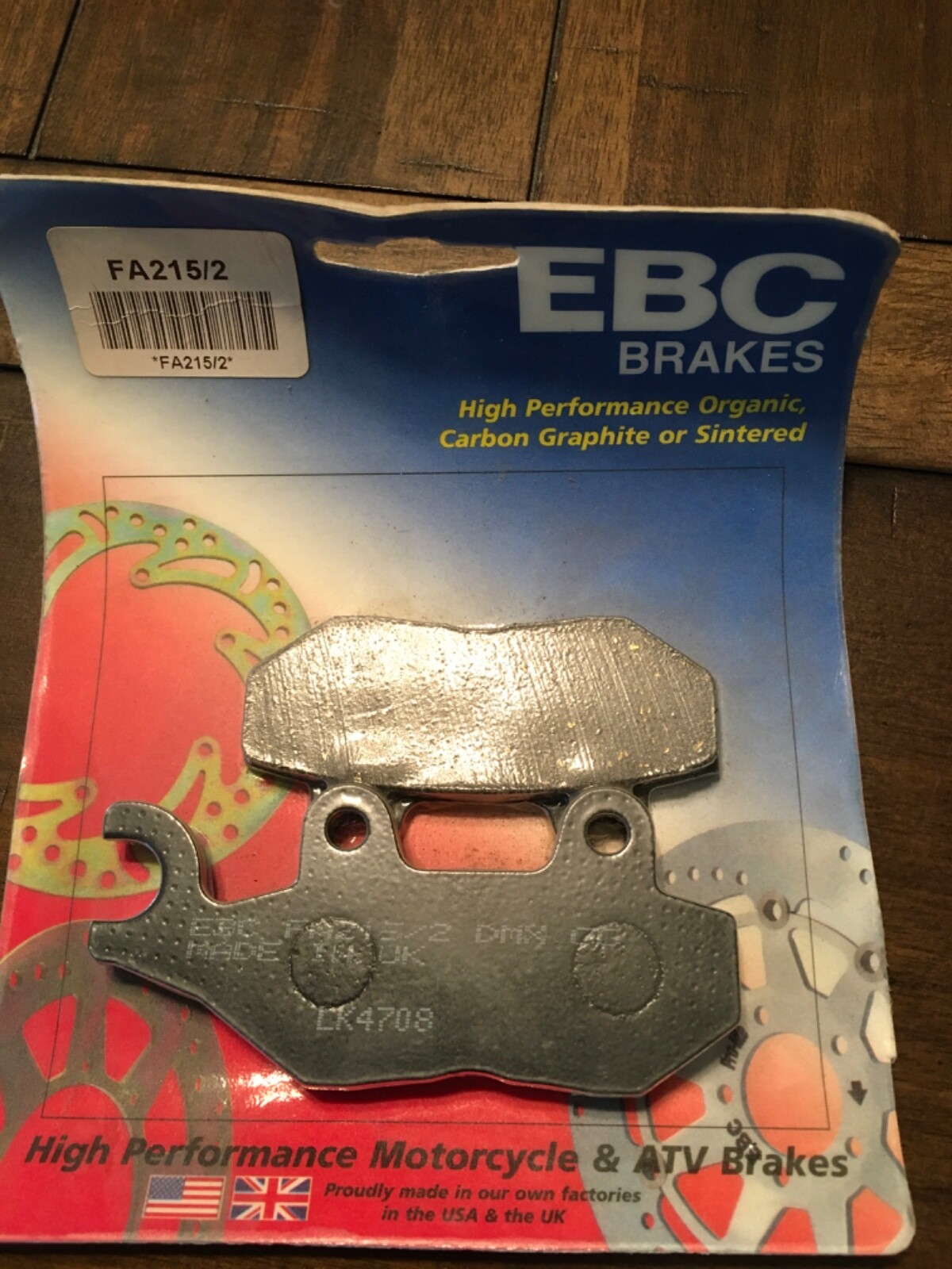 EBC - FA215/2 - Organic Brake Pads | eBay