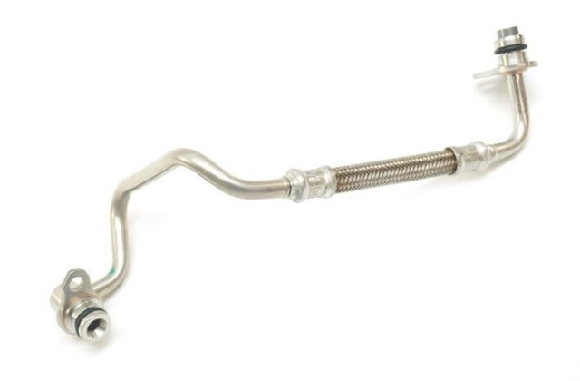 Genuine BMW F22 F30 F32 Turbocharger Oil Feed Line W/ Check Valve ...
