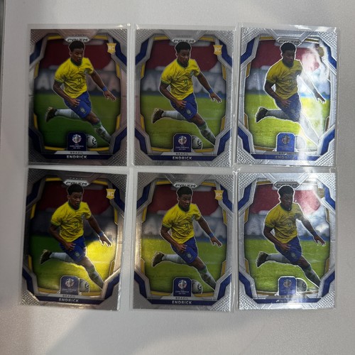 Endrick 2024 Panini Prizm Soccer Copa America Base Card #24 Brazil lots ...