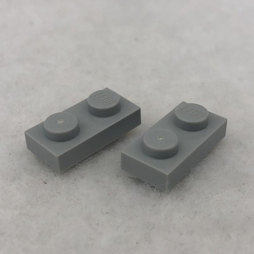 LEGO 3023 Light Bluish Gray Plate 1 x 2 (x2) | eBay