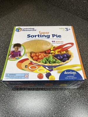 Learning Resources Super Sorting Pie, Fine Motor Toy, Early Number ...