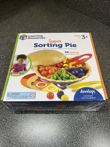 Learning Resources Super Sorting Pie, Fine Motor Toy, Early Number ...