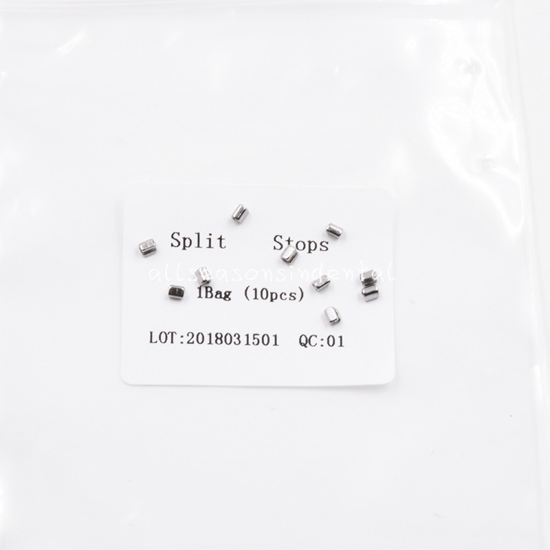 Dental Orthodontic Crimpable Hook Sliding Split Stops Universal/Mini ...