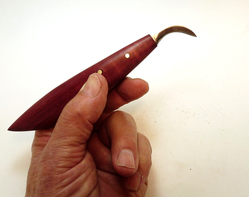 Davis Bros. Collectible Hand Made #11M Wood Carving & Whittling Hooked ...