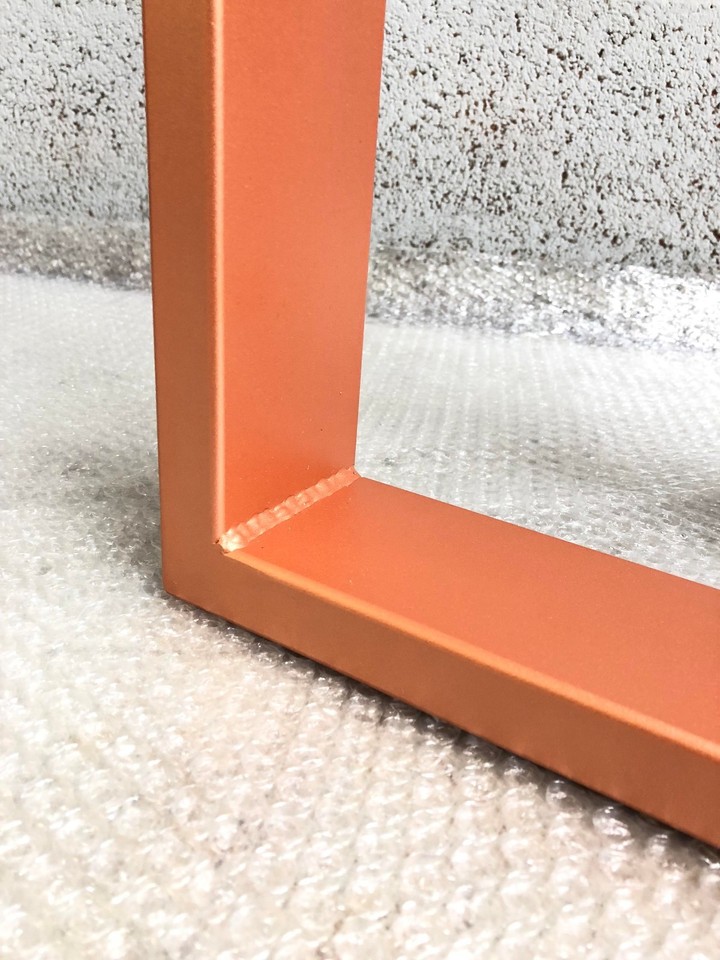 2x Table / Bench legs Designer Metal Steel Industrial "Sherwood Leg ...