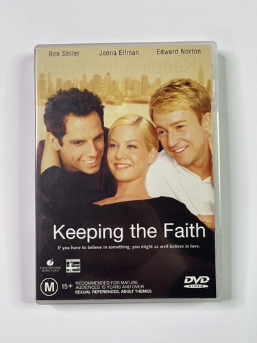 Keeping The Faith 2000 DVD Movie Live-Action Film Ben Stiller Jenna ...