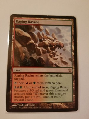 Mtg Raging Ravine Worldwake NM | eBay