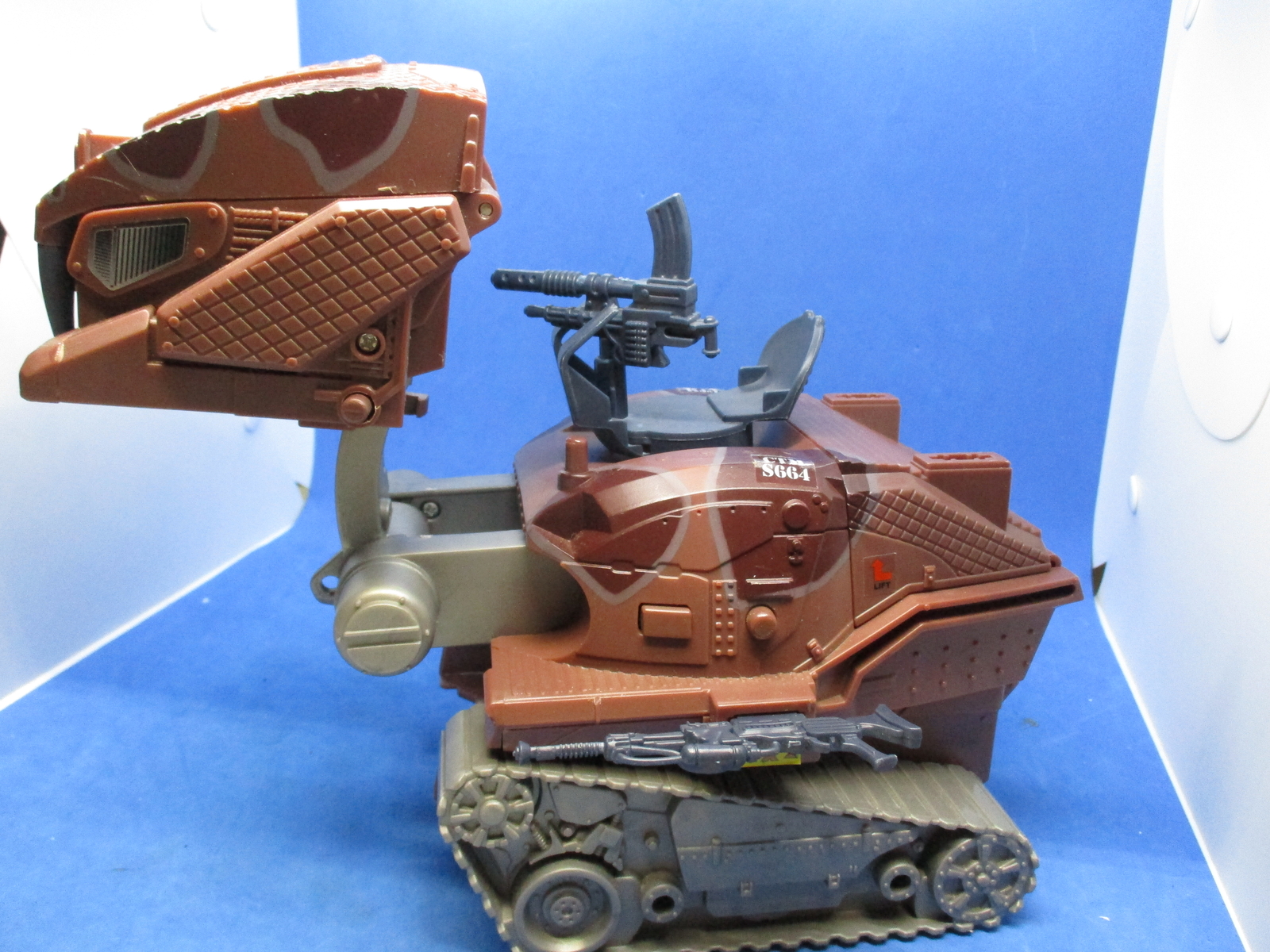GI Joe Cobra Hiss IV Tank Vehicle Hasbro 2002 * Near Complete * Super ...