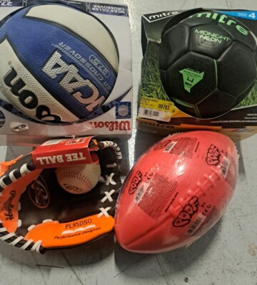 Lot Of POOF Pro Mini Foam Football-BRAND NEW- Needs Inflation | eBay