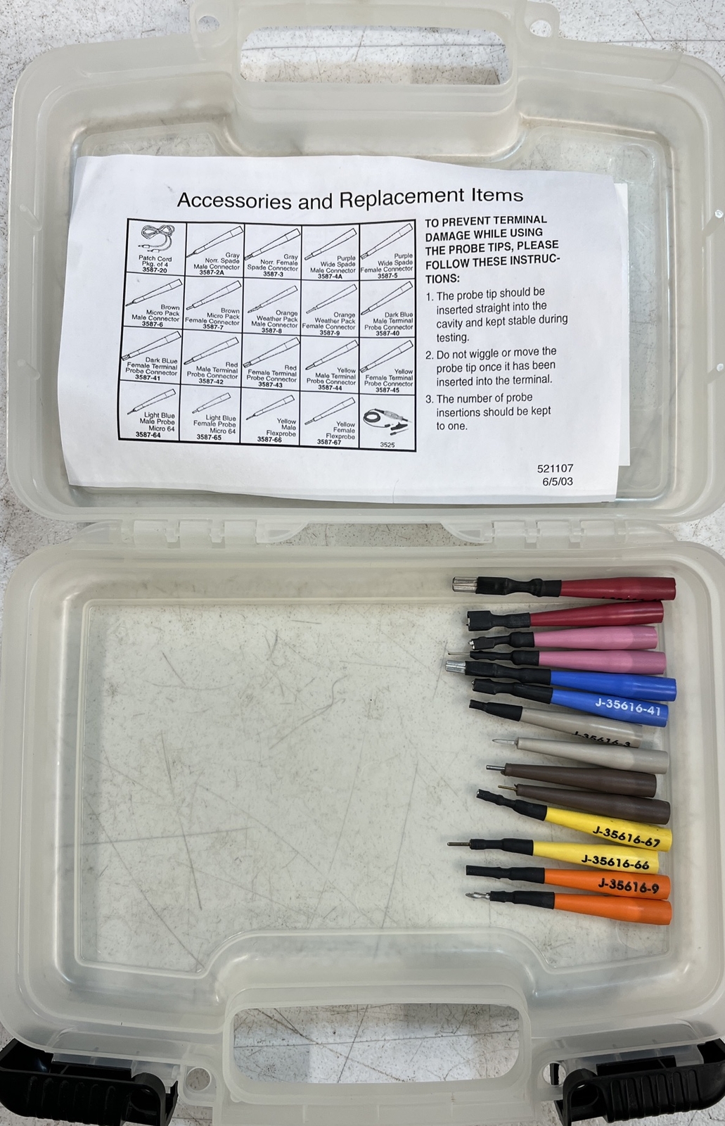 Mac Tools Terminal Test Kit Et3569m 14 Piece for sale online | eBay