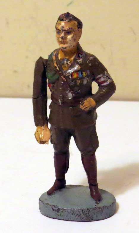 VINTAGE ELASTOLIN WW2 Commander-in-Chief of the Luftwaffe FIGURE VERY ...