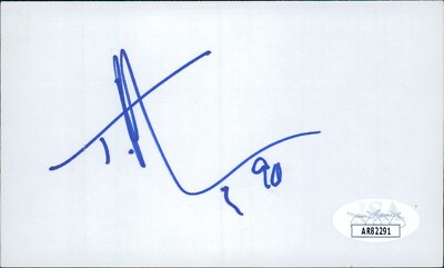 Tim McGraw Country Signer Signed 3x5 Index Card JSA Authenticated | eBay