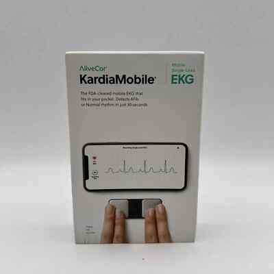 AliveCor AC-009-UA-DI KardiaMobile New - Works w/Most Smartphones | eBay