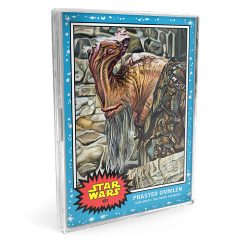 Topps STAR WARS Living Set 403 PRASTER OMMLEN 404 BEEZER FORTUNA 2 CD ...
